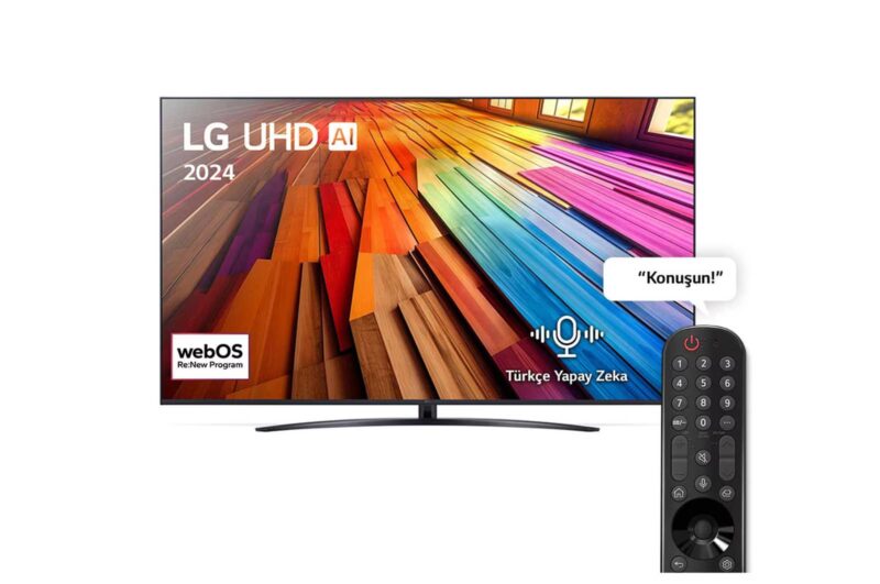 LG 86UT81006LA 4K Ultra HD 86″ 218 Ekran Uydu Alıcılı webOS Smart LED TV